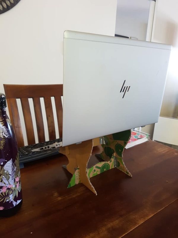 DIY Laptop Stand from Cardboard - Konnectd Kids